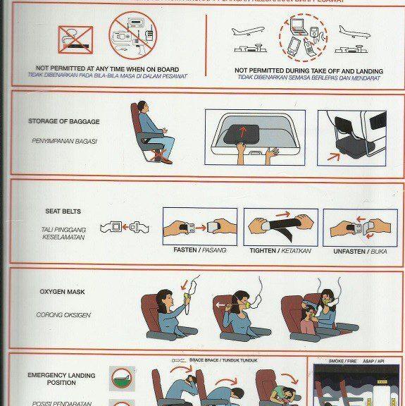 Boeing 737-800/900ER | Safety Cards
