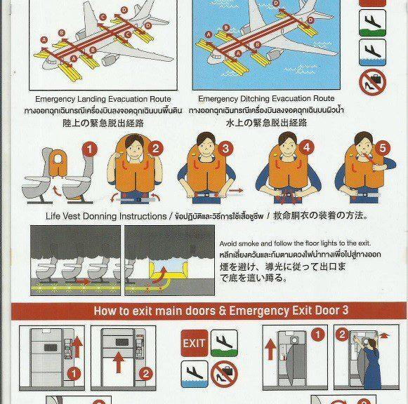 Boeing 767-300ER | Safety Cards