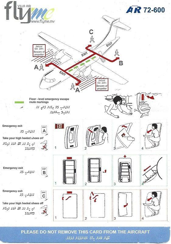 ATR 72-600 | Safety Cards