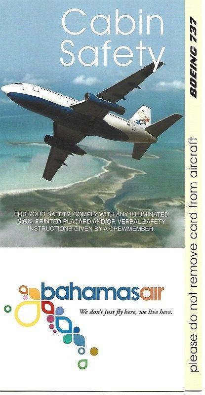 Boeing 737 | Safety Cards