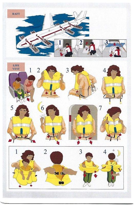 Boeing 747-400 | Safety Cards
