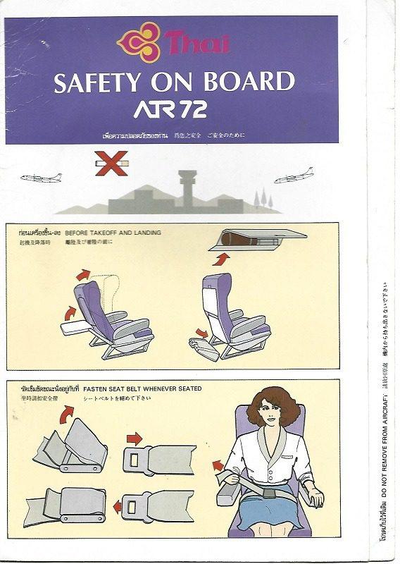ATR 72 | Safety Cards