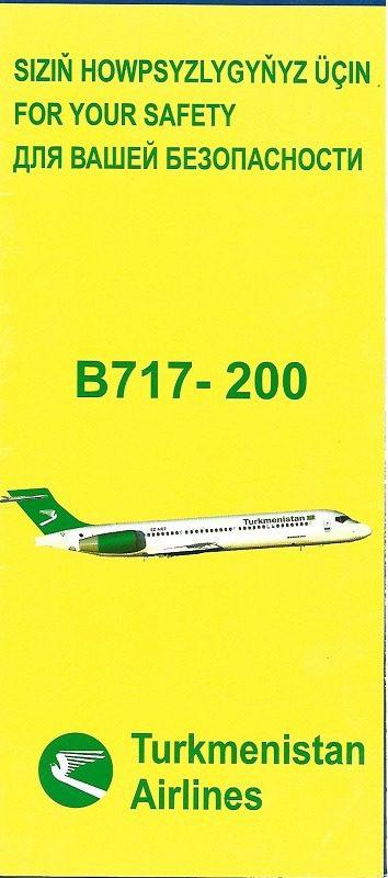 Boeing 717-200 | Safety Cards