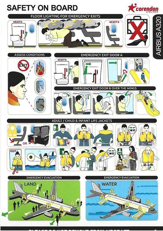 Airbus A320-200 | Safety Cards