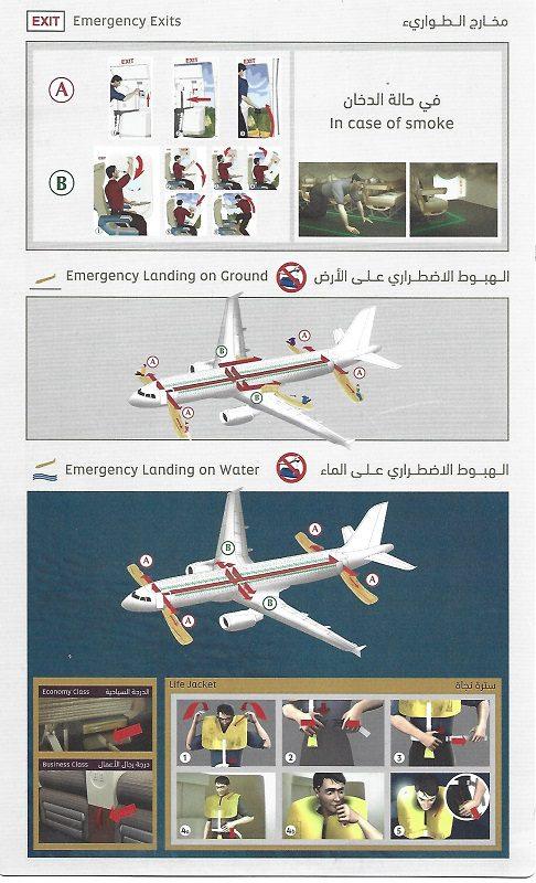 Airbus A320-200 | Safety Cards
