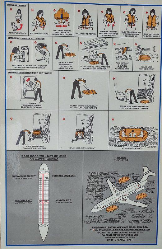 McDonnell-Douglas DC-9 | Safety Cards