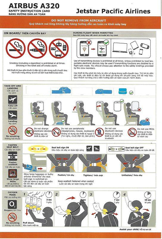 Airbus A320 | Safety Cards