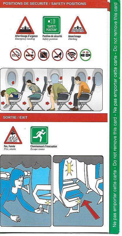 Airbus A220-300 | Safety Cards