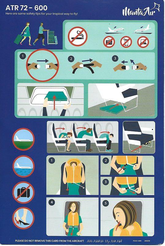 ATR 72-600 | Safety Cards